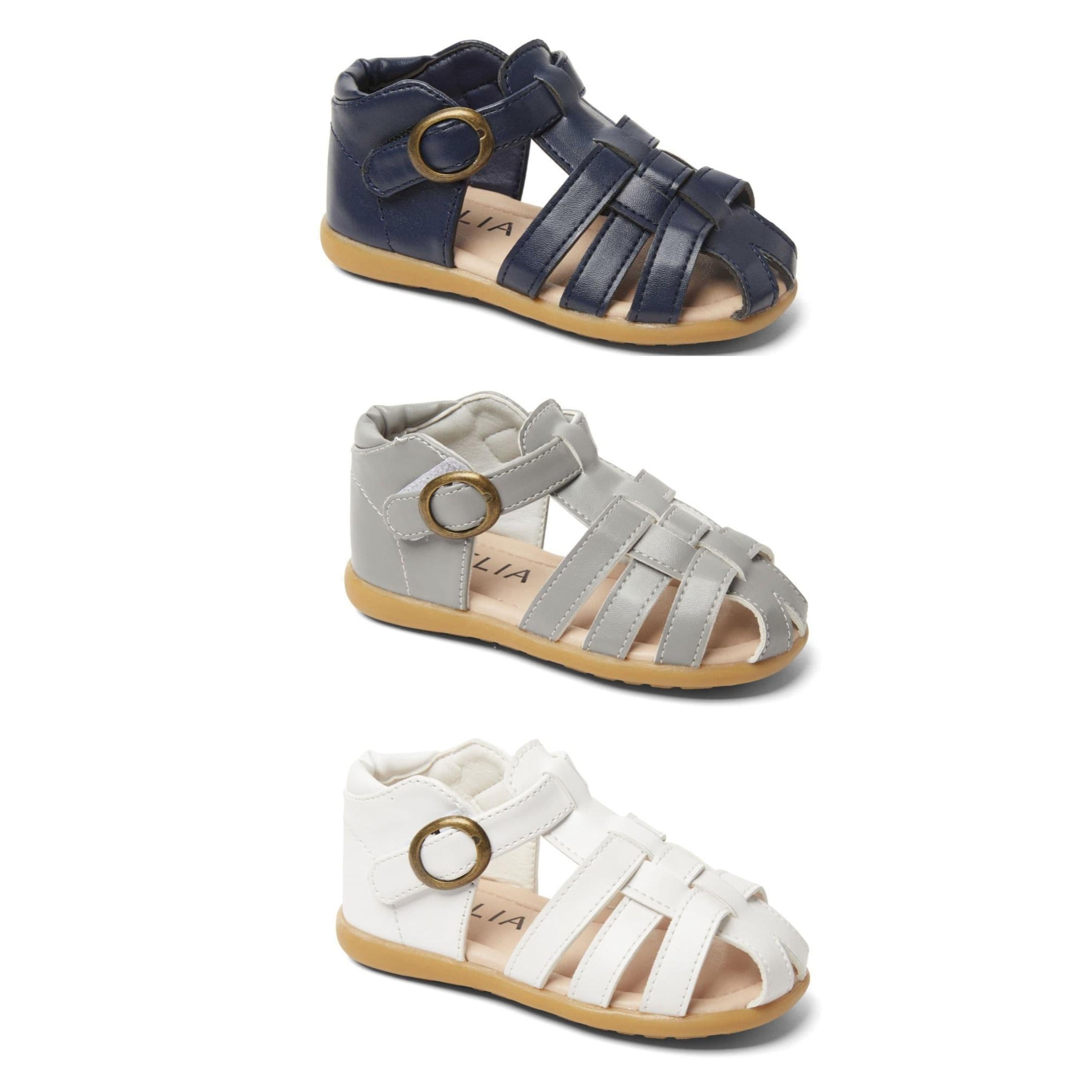 Sevva Boys Caged Sandal - Victor – Baby Basics Grays